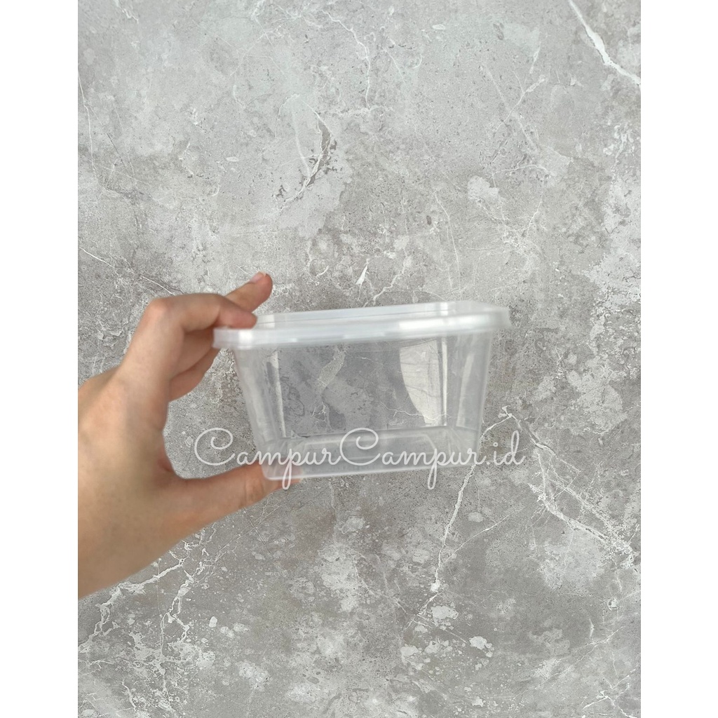 Jual Thinwall 300ml Persegi Panjang Food Container Rectangle Thinwall ...