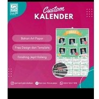 Jual kalender costum,kalender unik,barang hiasan, kalender dinding ...