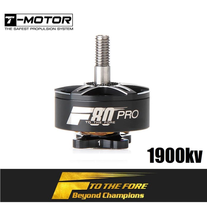 Jual Tiger Motor F80 Pro 1900KV Brushless Motor 4-6S T-Motor (1pc ...