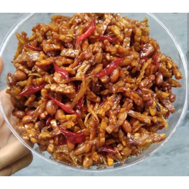 Jual kering tempe, orek tempe, orek tempe teri kacang tanah 250g ...