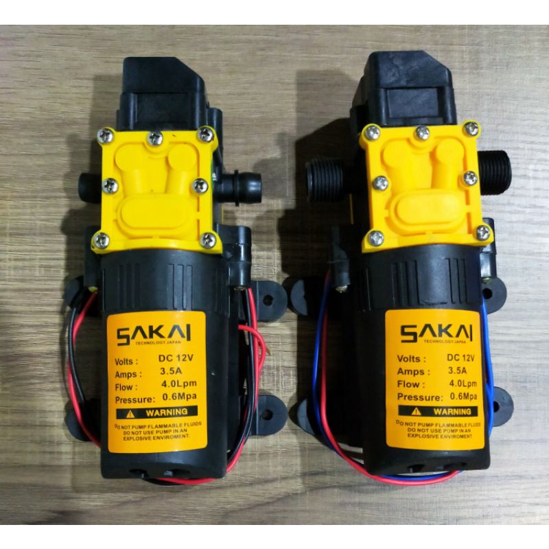 Jual POMPA AIR DC / DINAMO PUMP SPRAYER ELEKTRIK / CUCI MOBIL / MOTOR ...