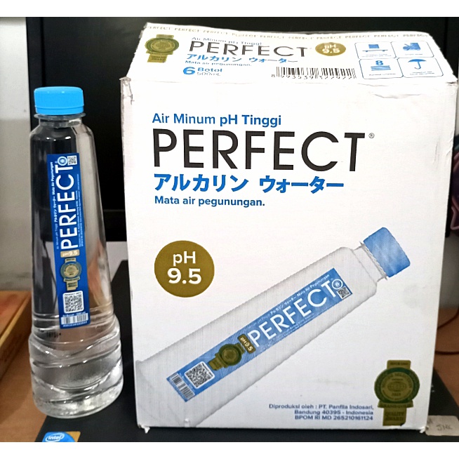 Jual PERFECT ALKALINE WATER 500ML / ISI 6 BOTOL | Shopee Indonesia