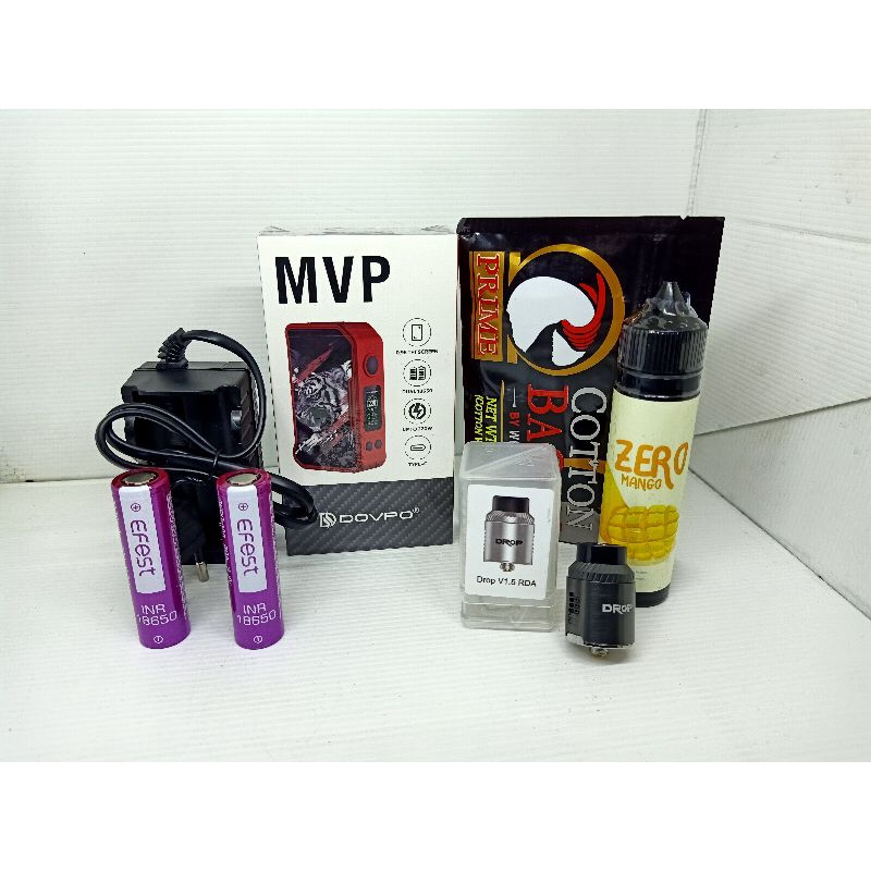 Jual DOVPO MVP PAKET SIAP KEBUL KOMPLIT LENGKAP MOD VAPE BISA COD ...