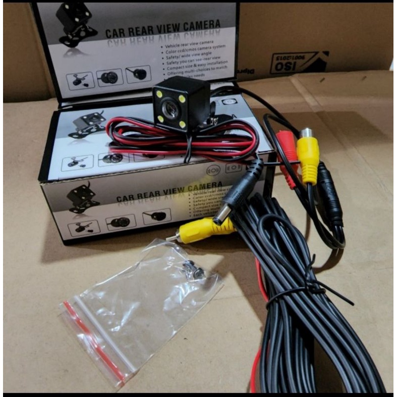 Jual camera parkir/kamera mundur kotak 4 led acoustic universal semua mobil | Shopee Indonesia