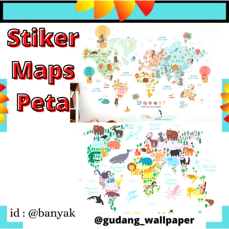 Jual [GD] WALLSTICKER WALLSTIKER WALL SETIKER WALL STICKER STIKER ...