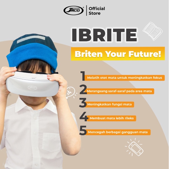 Jual Alat Terapi Mata Minus iBrite Jaco Generasi 2 + Gratis 1 Kotak ...