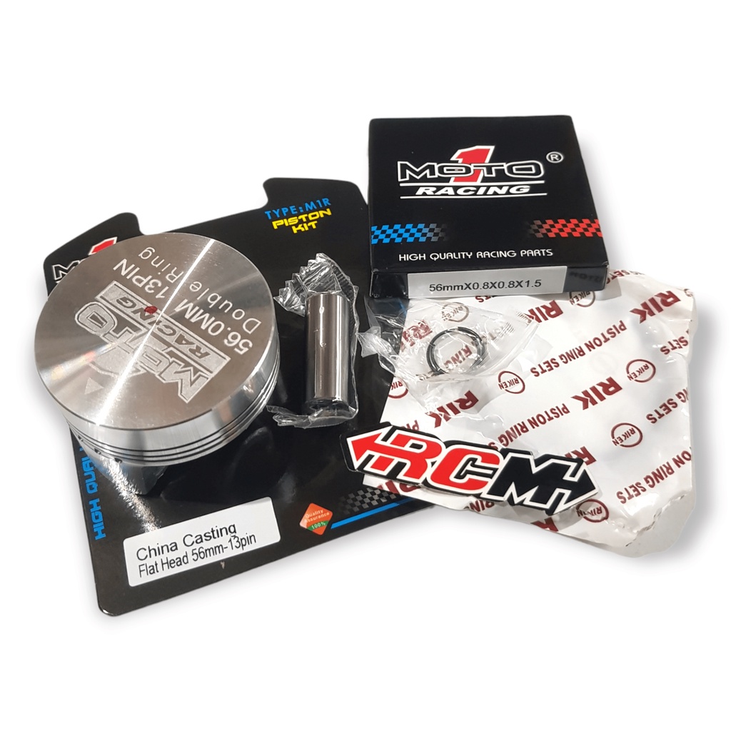Jual PISTON SEHER SEKER KIT DIAMETER 56 MM 56MM PIN PEN 13 UNIVERSAL ...