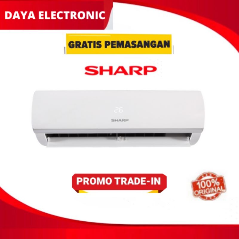 Jual LOW WATT GRATIS PASANG AC 1/2 PK SHARP AH A5ZCY/N AC SETENGAH PK SPLIT oo | Shopee Indonesia