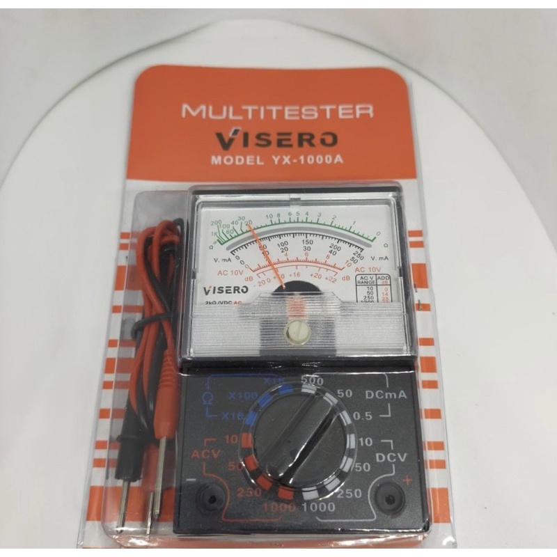 Jual Multimeter Multitester Analog YX360TRN/YX1000A /Multimeter Y-X ...