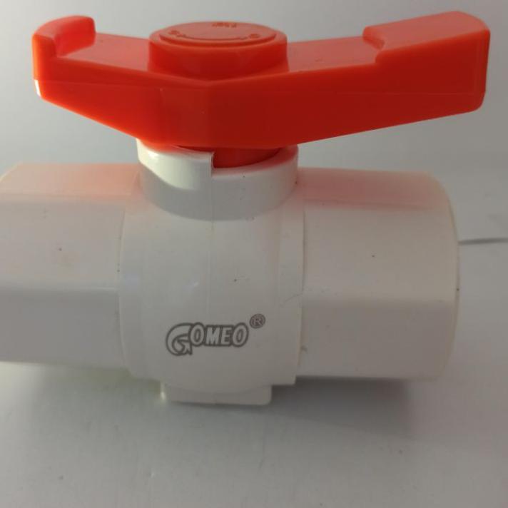 Jual *New* Ball Valve / Stop Kran PVC 1 1/4" - 2" - Gomeo / Harga Satuan populer | Shopee Indonesia