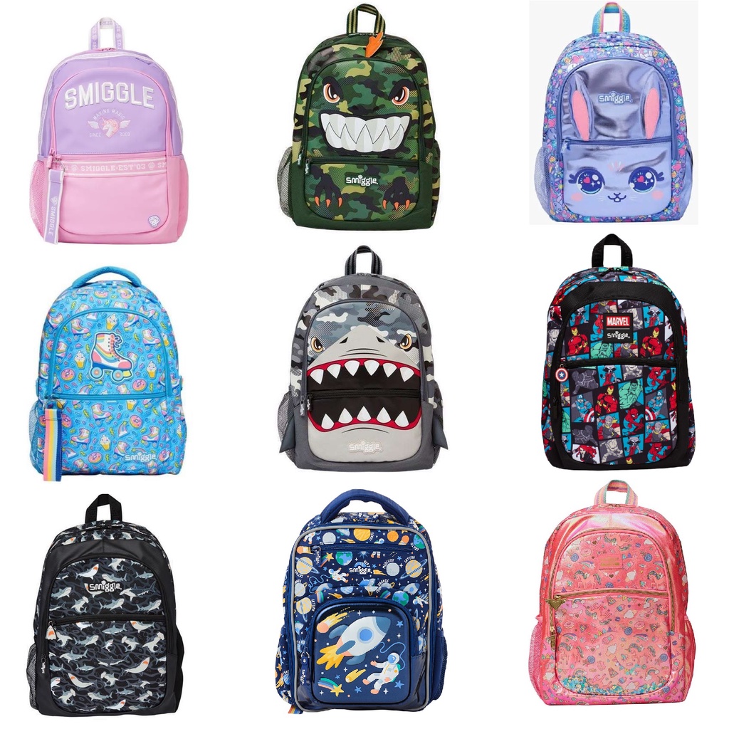 Jual Tas Ransel Smiggle Hide Access Illusion Backpack Unicorn ...