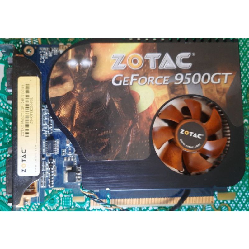 Jual Nvidia Zotac Geforce 9500gt ddr2 128bit | Shopee Indonesia