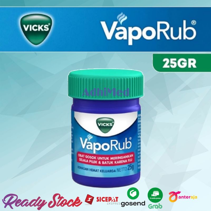 Jual vicks vaporub 25 gram | Shopee Indonesia