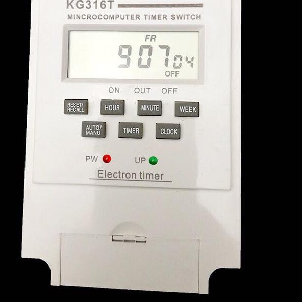 Jual Programmable 240V 10A DIGITAL TIMER SWITCH Relay Otomatis Switch ...