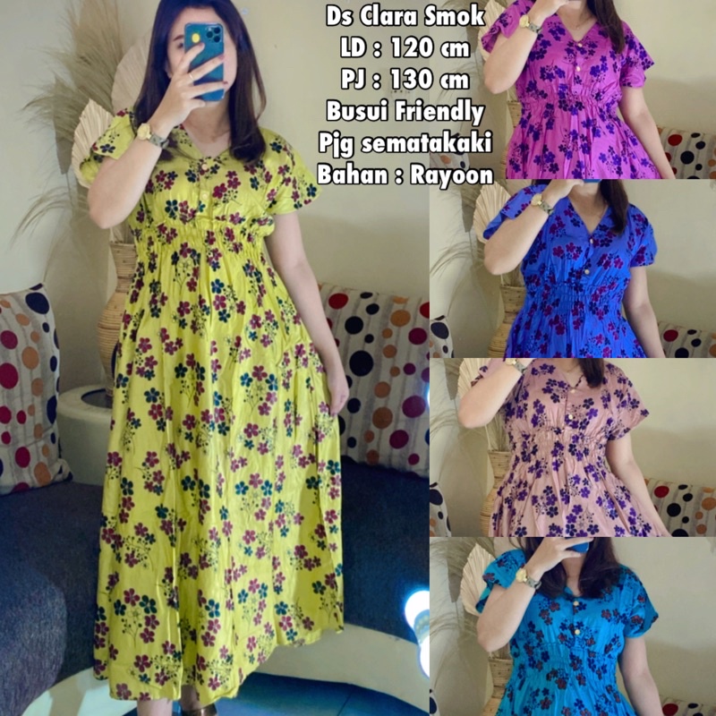 Jual Daster Bali Smok Clara LD 120 Jumbo Kekinian (Bisa pilih Motif ...