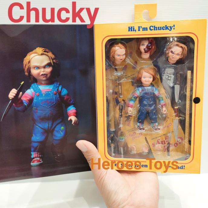 Jual Neca Chucky Ultimate Thriller Horor Figure Chucky Doll | Shopee ...