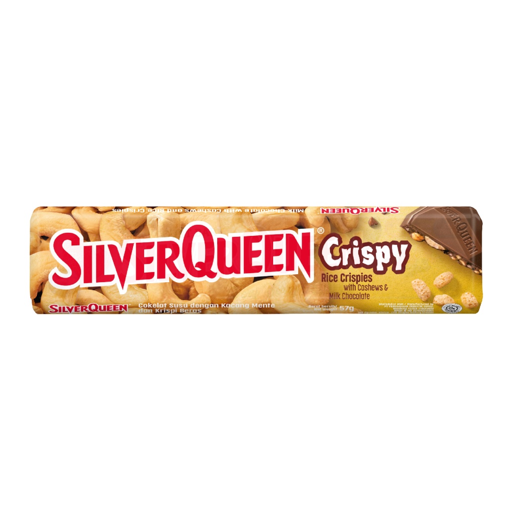 Jual SILVERQUEEN CRISPY 55GR COKELAT BESAR, COKLAT SILVER QUEEN 55 GR ...