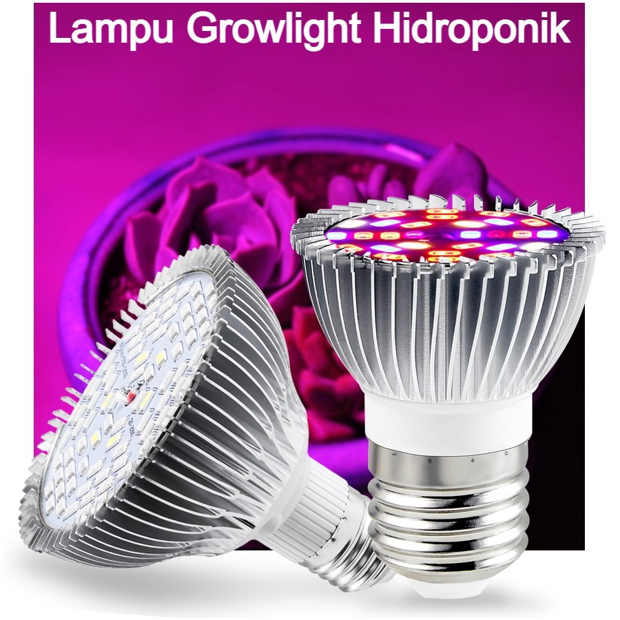 Jual Lampu Cahaya Tanaman Hidroponik / Lampu Tanaman / LED Plant GrowLight | Shopee Indonesia