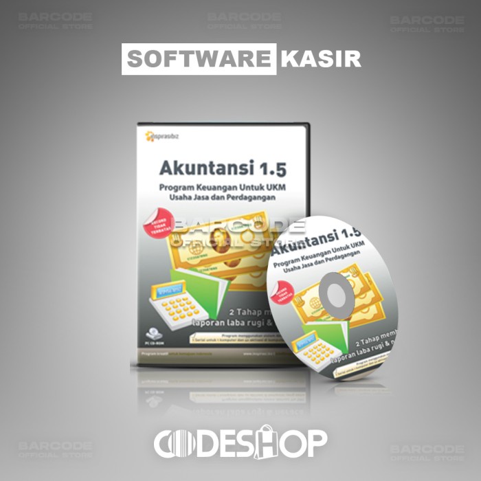 Jual SOFTWARE AKUNTANSI 1.5 UNTUK PROGRAM KEUANGAN LENGKAP ORIGINAL ...