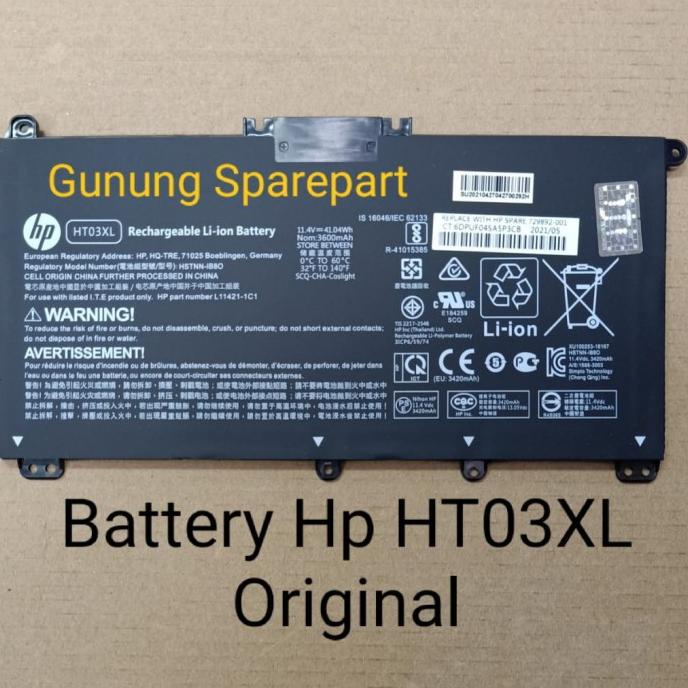Jual Battery Hp HT03XL Original | Shopee Indonesia