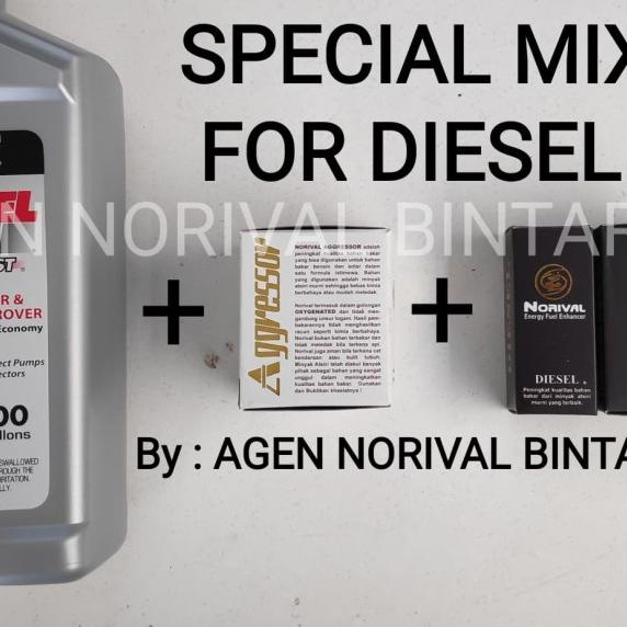 Jual Repack Mix Norival Diesel x AGGRESSOR x Diesel KLEEN Solar cetane ...