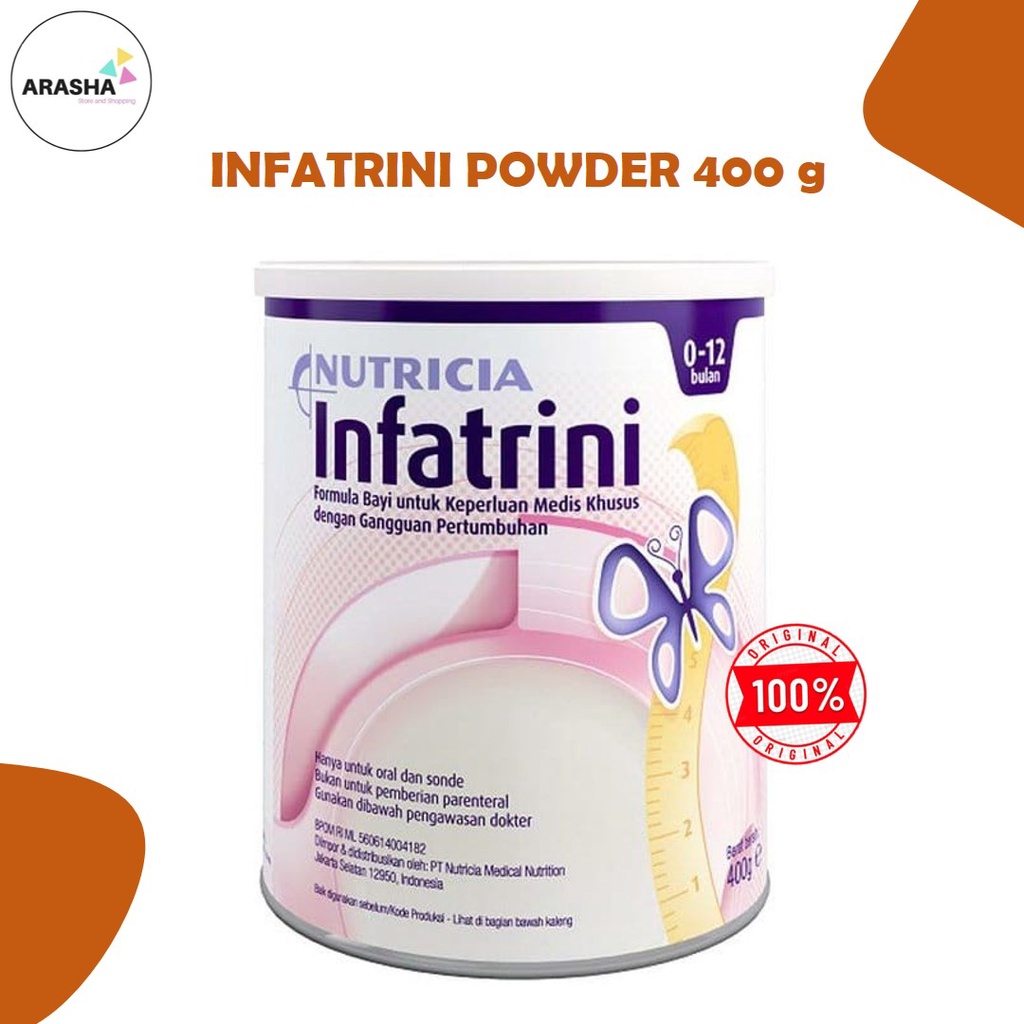 Jual INFATRINI POWDER 400 GR INFANTRINI NUTRICIA - susu formula bayi ...