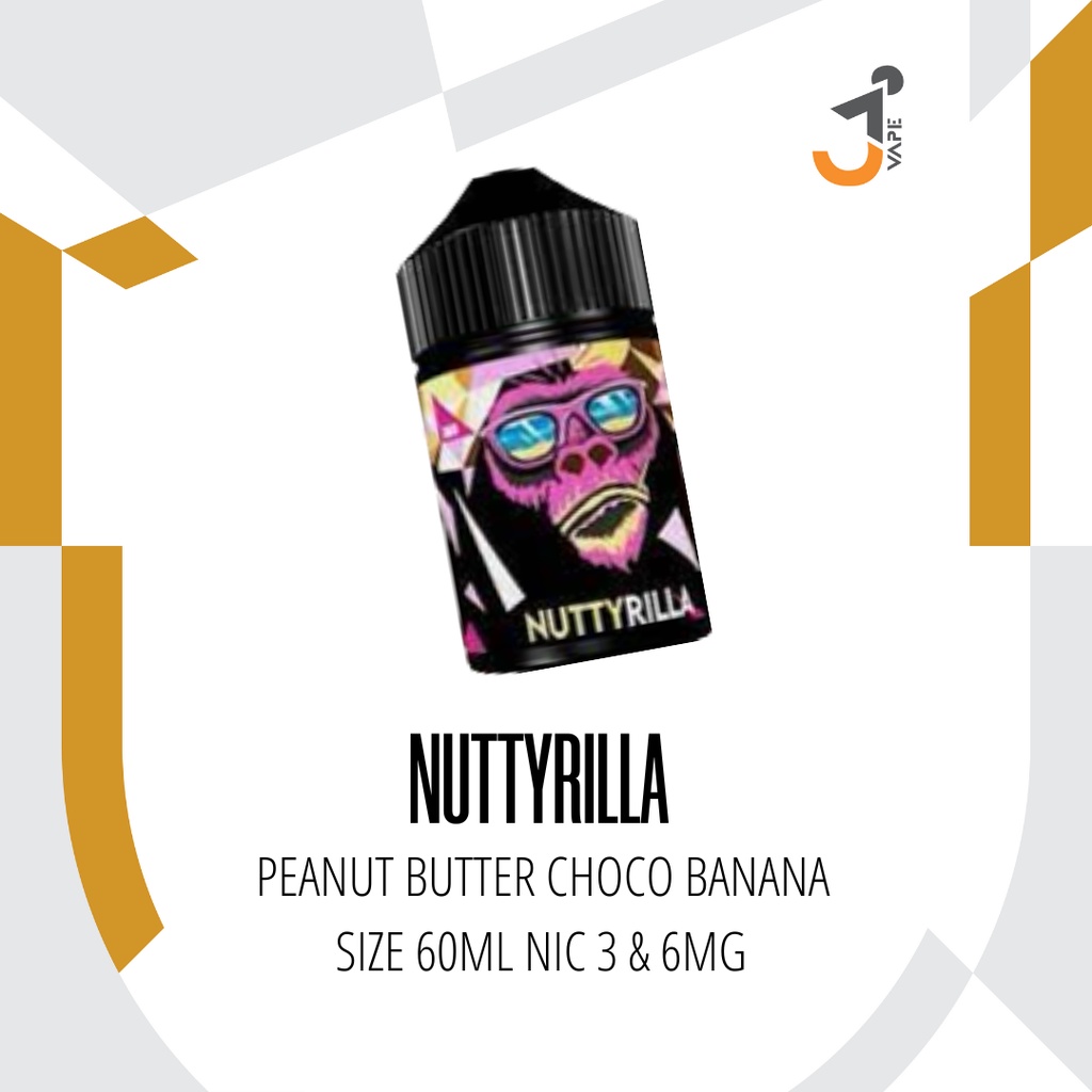 Jual NUTTYRILLA BANANA PEANUT BUTTER SMOOTHIES 60ML BY IJC E-LIQUID ...