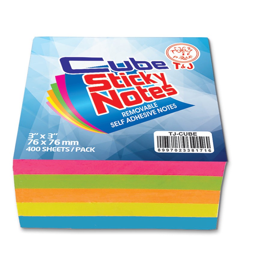 Jual Sticky Notes TJ - Cube / Tom and Jerry Sticky Notes / Kertas Notes ...