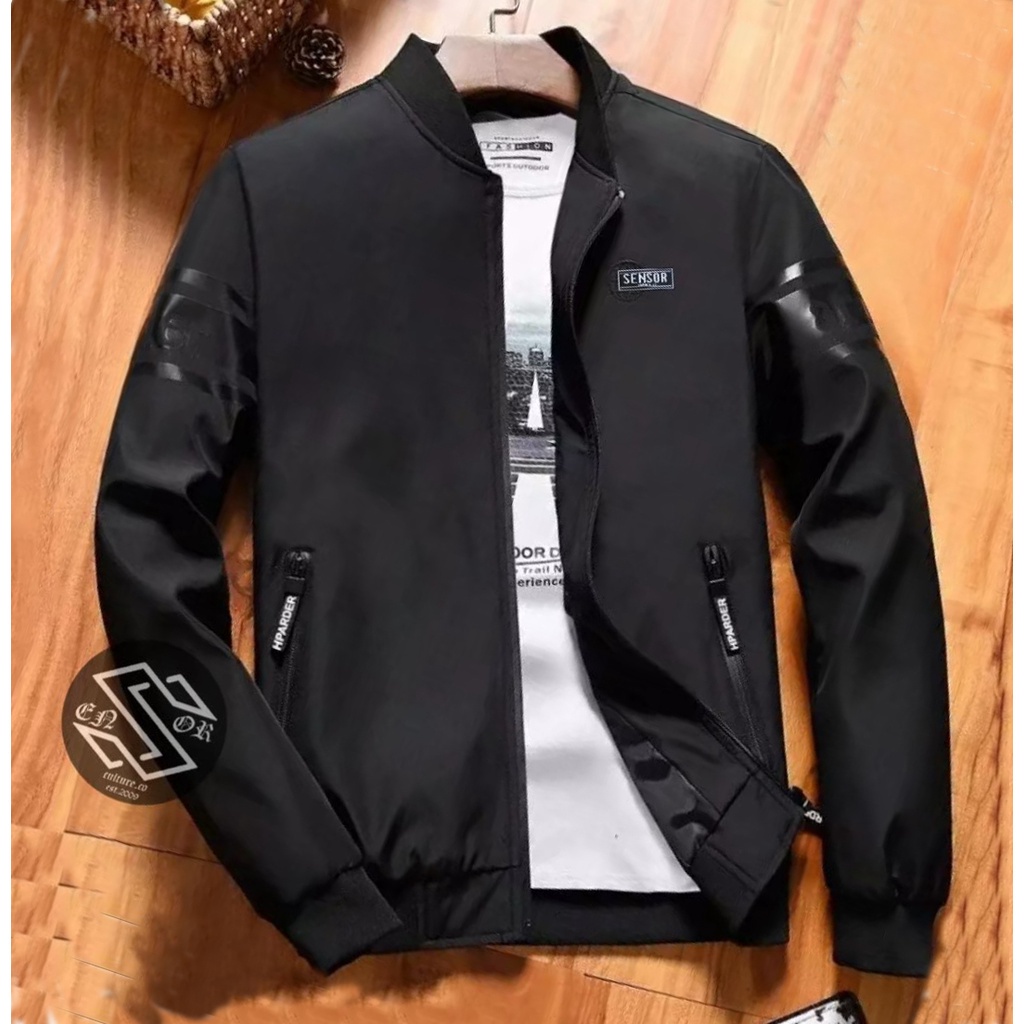 Jual Jaket Bomber Pria Parasut Taslan Tahan Air dan Angin Simple List ...