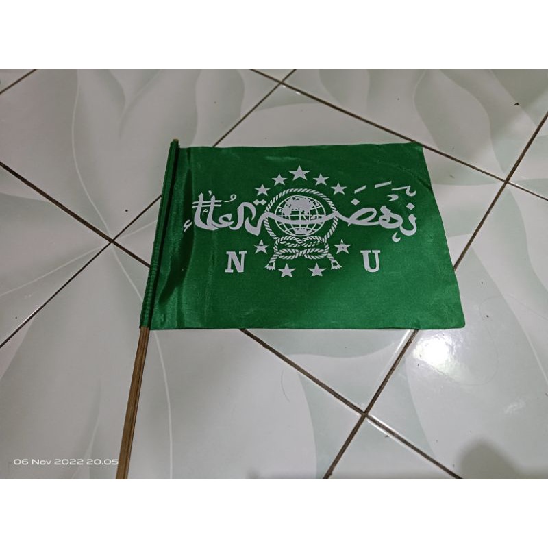 Jual bendera NU mini(paket 20pcs)ukuran panjang 30cm dan lebar 24 cm ...