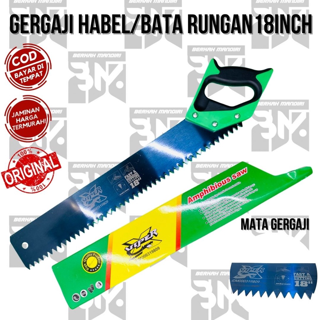 Jual VIPER Gergaji Hebel - Graji bata ringan 18inch Amphibisous saw ...