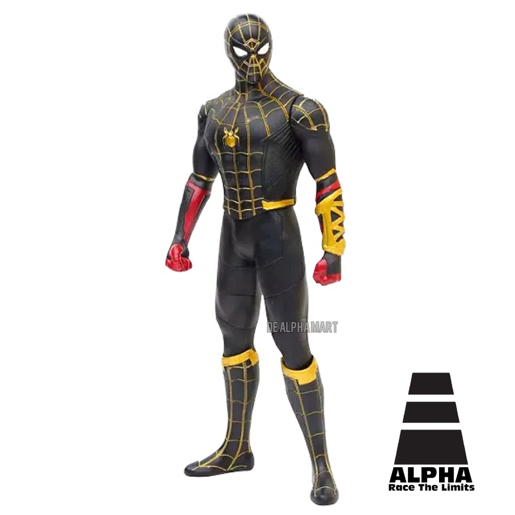 Jual MAINAN ACTION FIGURE VENOM SPIDERMAN NO WAY HOME SPIDER IRON BLACK ...