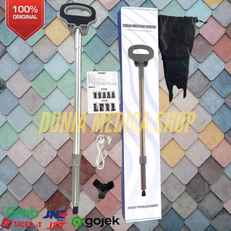 Jual tongkat duduk lipat multi fungsi new model | Shopee Indonesia