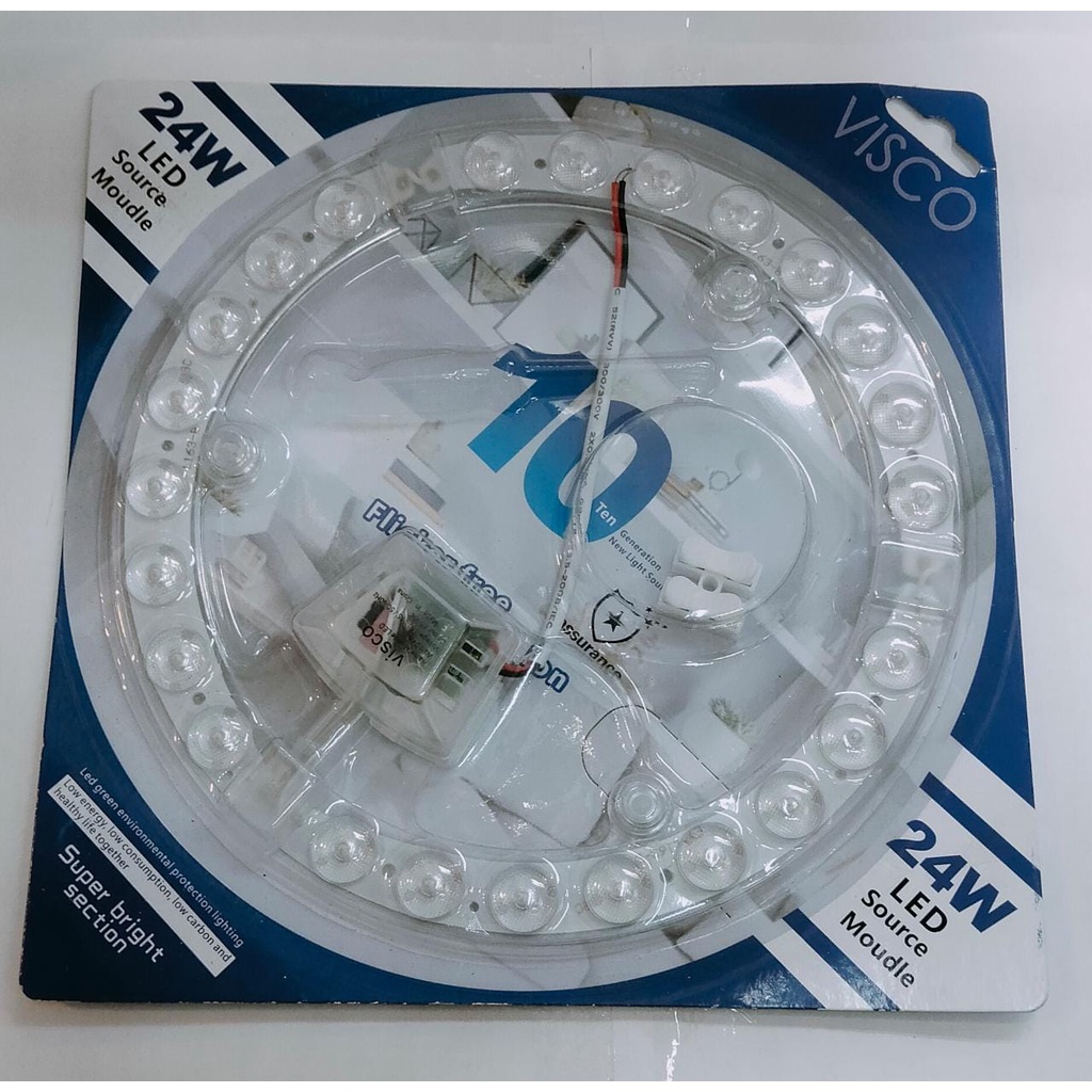 Jual LAMPU LED TL RING 18W 24W 36W 48W VISCO LAMPU LED MODUL REFIL ...
