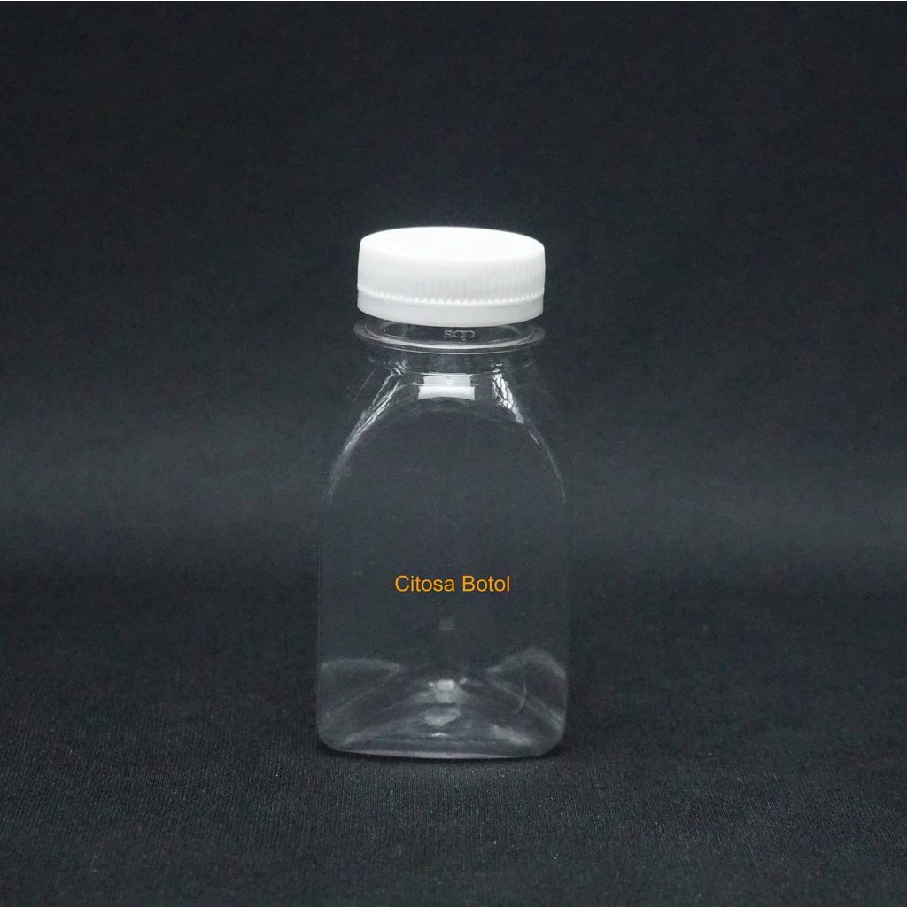 Jual Botol PET 70 Ml Mini Segitiga Sn 30 Tutup Putih / Botol Minuman ...