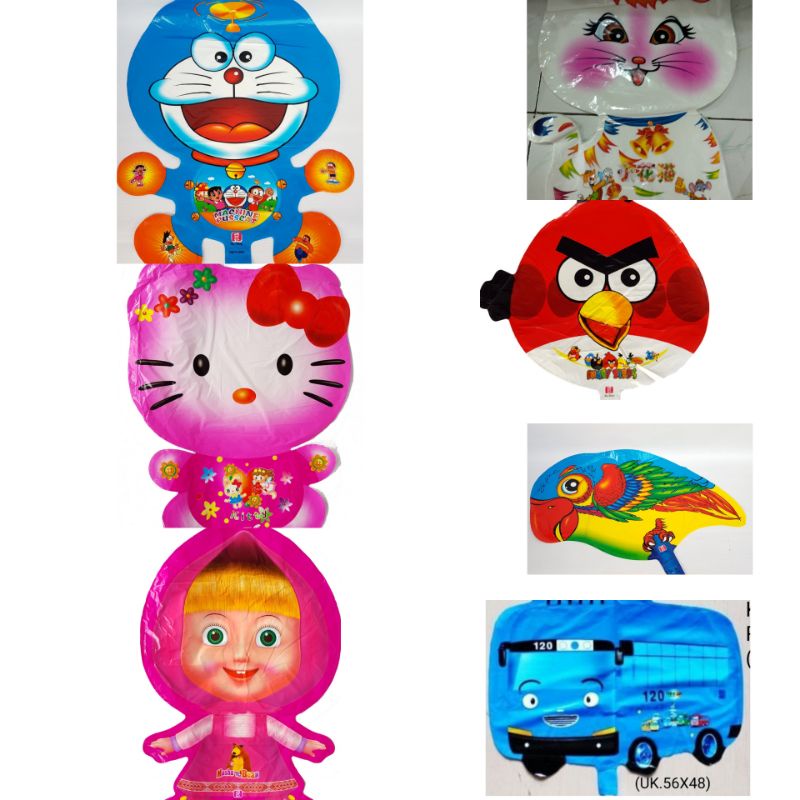 Jual Balon KL KARAKTER/BD030/SOFIA,MARSHA,HELOKITY,FROZEN,DORAEMON ...