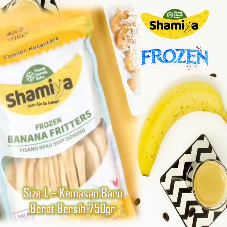 Jual KEPOK L Frozen - OFFICIAL PARTNER - Pisang Goreng Shamiya - Ukuran 750 gr ( Irisan Tengah ...