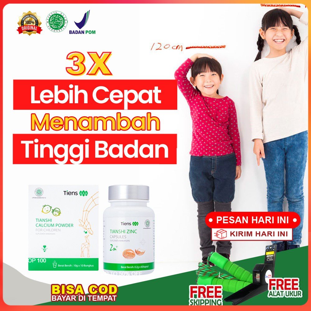 Jual SUSU TIENS PENINGGI BADAN ANAK UMUR USIA 1 2 3 4 5 6 7 8 9 10 11 ...