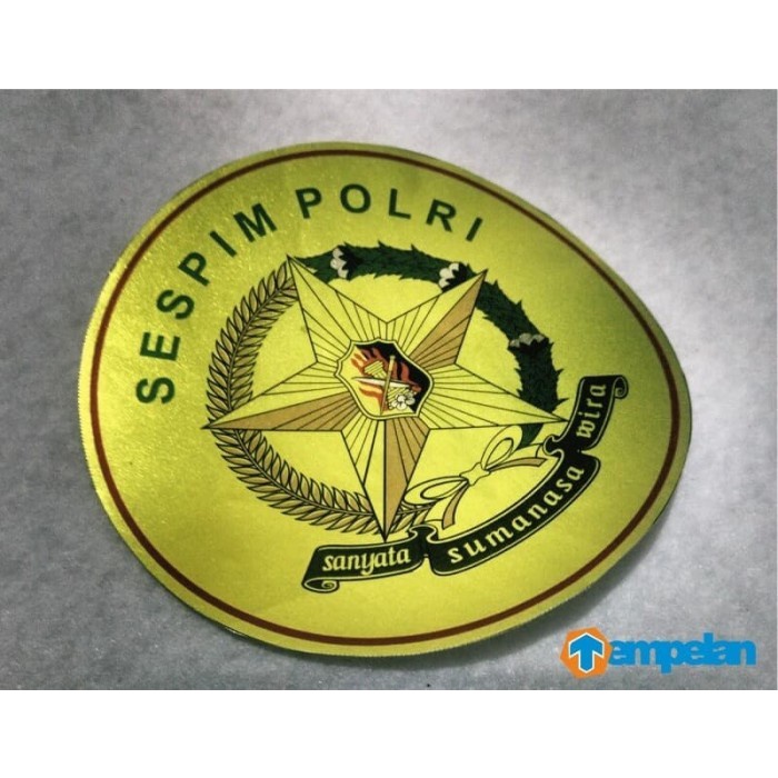 Jual STIKER SESPIM POLRI PREMIUM | Shopee Indonesia