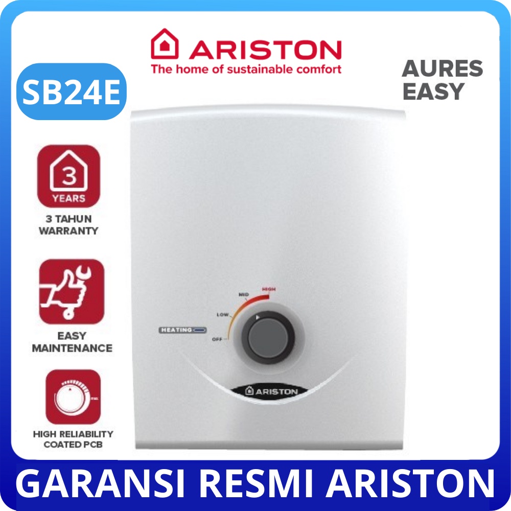 Jual WATER HEATER ARISTON AURES EASY SB24E M SB PEMANAS AIR LISTRIK ...