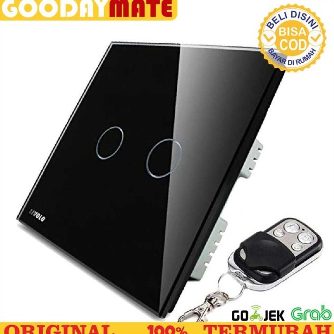 Jual TERMURAH Saklar Lampu Sentuh Luxury Touch LED with Remote Switch ...