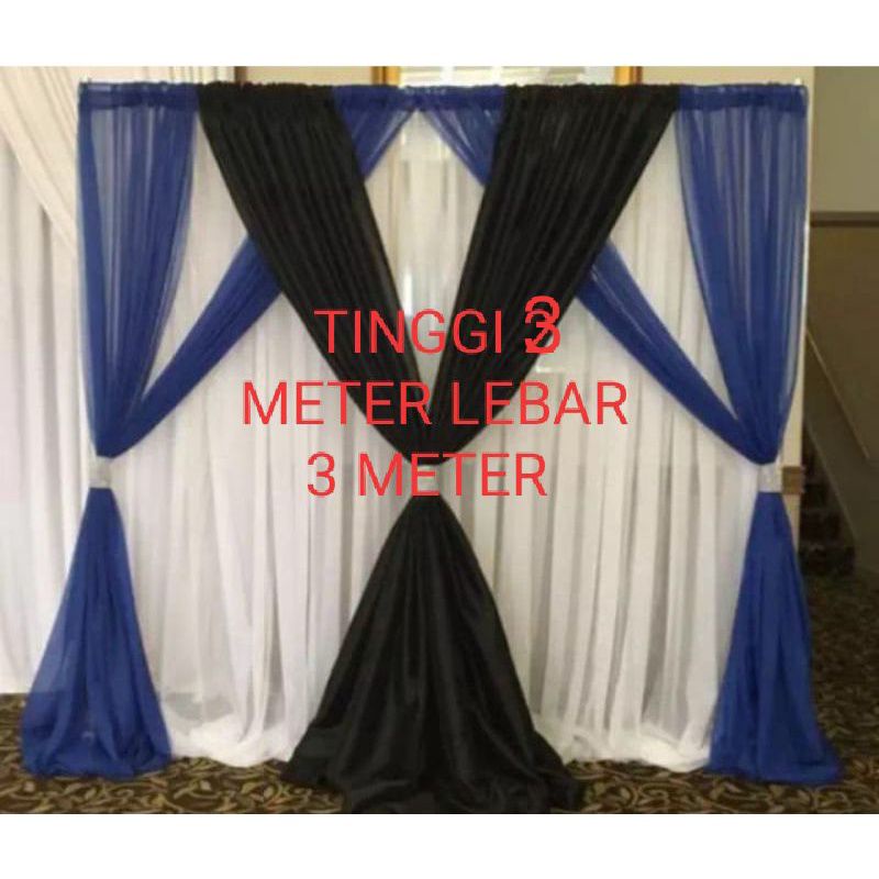 Jual Background siap pakai Backdrop jadi Tinggi 3 meter lebar 3 meter ...