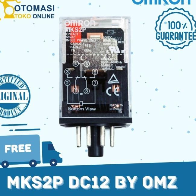 Jual Relay Omron MKS2P DC12 BY OMZ | Shopee Indonesia