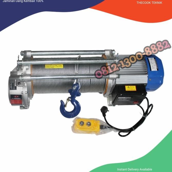 Jual (Tct) Katrol Mini Listrik 1,2 Ton X 50 Meter / Electric Hoist ...