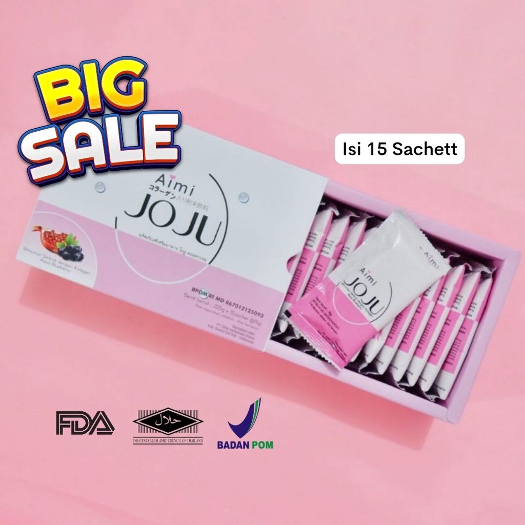Jual JOJU Collagen Drink by Aimi Original BPOM 1 Box | Shopee Indonesia
