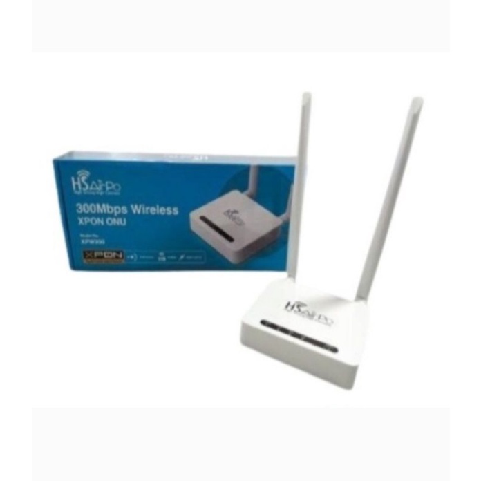 Jual HSAirPo XPW300 300Mbps Router Fiber Optik Wireless 1 Port Gigabit ...