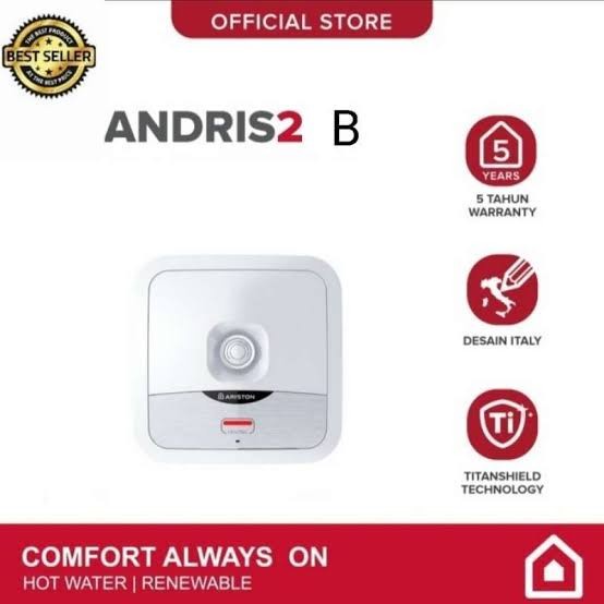 Jual Ariston AN2 10B Pemanas Air 10Liter Water Heater AN210B Andris2 B ...
