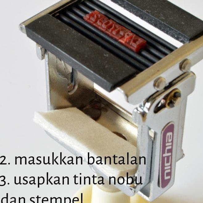 Jual Mesin Coding Expired Date - Stempel Manual | Nichia Stamper ...