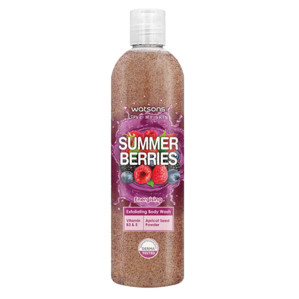 Jual Watsons Exfoliating Body Wash / Sabun Mandi Scrub | Shopee Indonesia