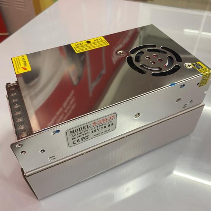 Jual POWER SUPPLY 12V 20A SWITCHING ADAPTOR 12 VOLT CCTV LED 20 AMPER ...